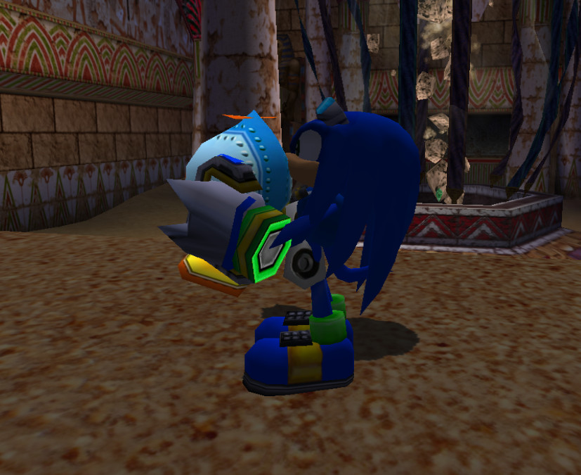 (X-Files Theme) The fabled Blue Knuckles [Sonic Adventure 2] [Mods]