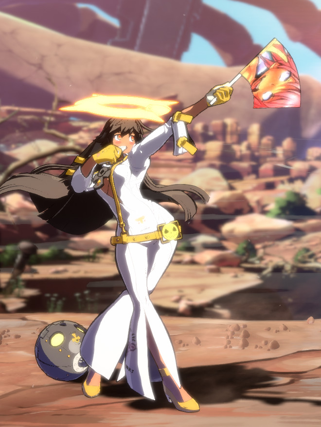 Ahegao Imiged On Flag Jack O [guilty Gear Strive ] [mods]