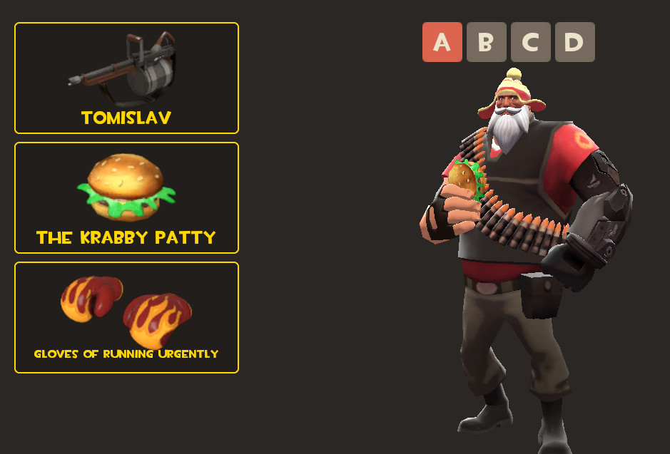 Krabby Patty over Sandvich Mod for Team Fortress 2 | TF2 Mods