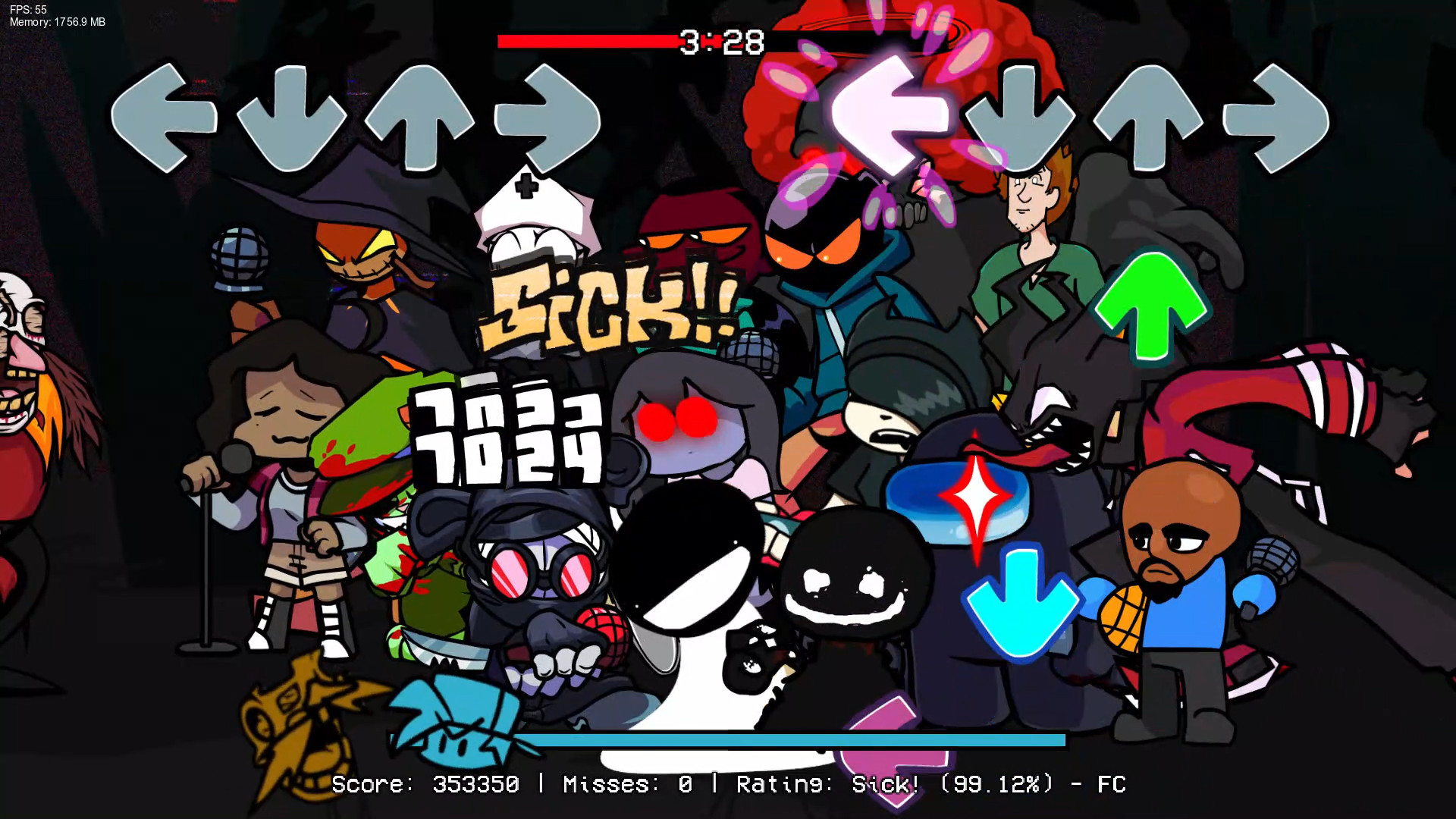 Triple Trouble (Mashup x 45 SONGS!) Mod for Friday Night Funkin' | FNF Mods