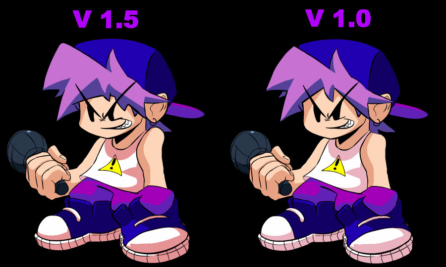 HD D-SIDE BOYFRIEND V 1.5 Mod for Friday Night Funkin' | FNF Mods