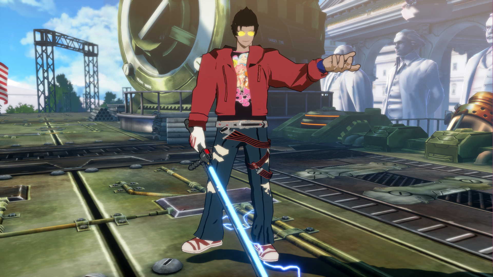 Travis Touchdown Mod for GUILTY GEAR -STRIVE- | GGST Mods