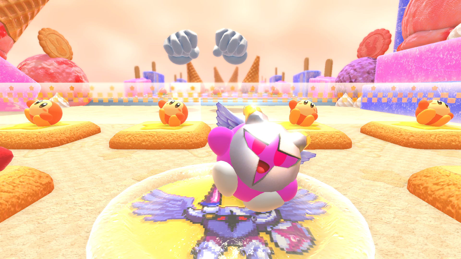 Galacta Knight Costume/Color Mod for Kirby's Dream Buffet | KDB Mods