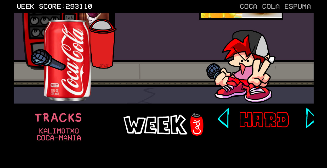 VS Coca Cola Espuma Demo Mod for Friday Night Funkin' | FNF Mods