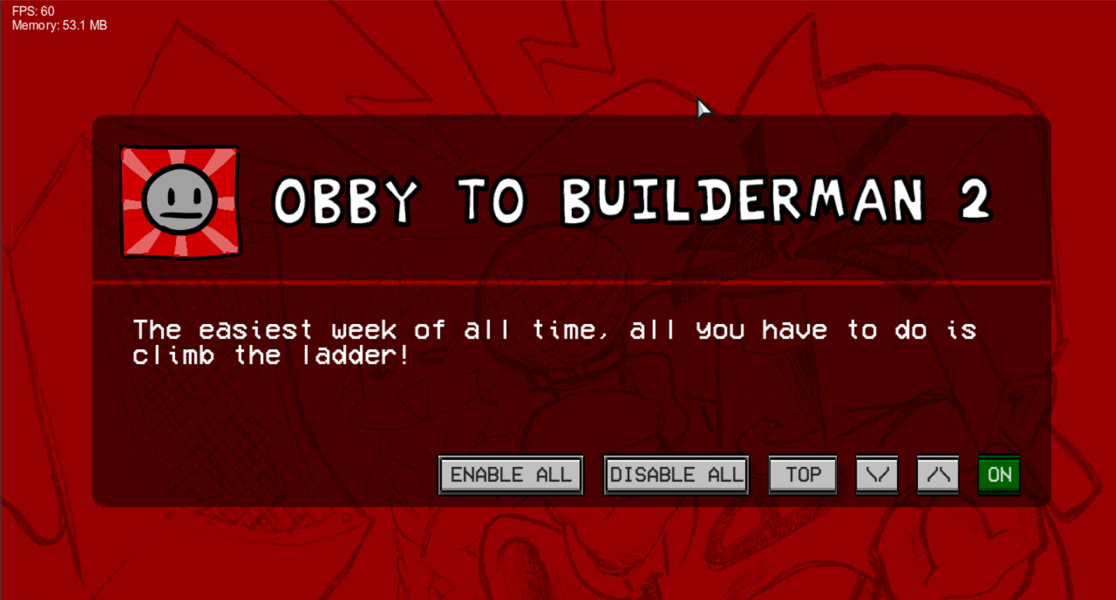 Obby To Builderman 2 Mod Mod for Friday Night Funkin' | FNF Mods
