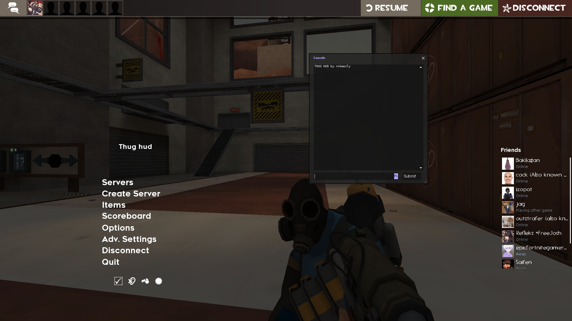 Thug hud Mod for Team Fortress 2 | TF2 Mods