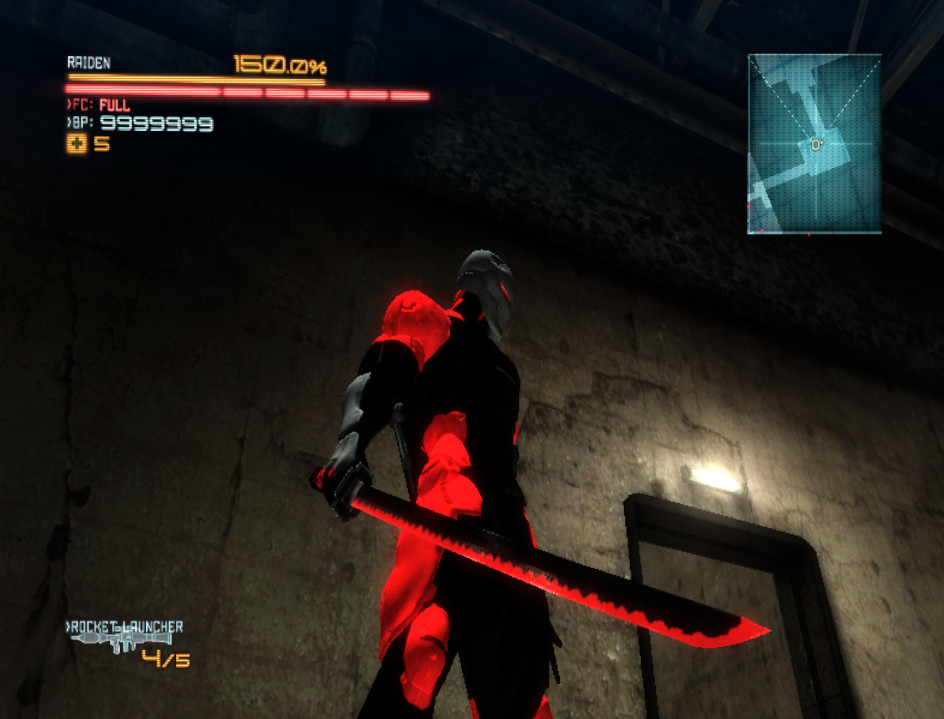 Gray Fox red and black retexture Mod for Metal Gear Rising: Revengeance ...