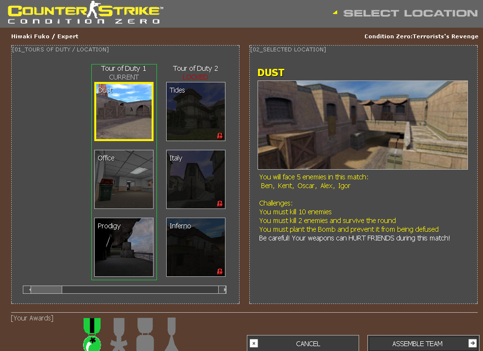 Condition Zero:Terrorist's Revenge Mod for Counter-Strike: Condition ...