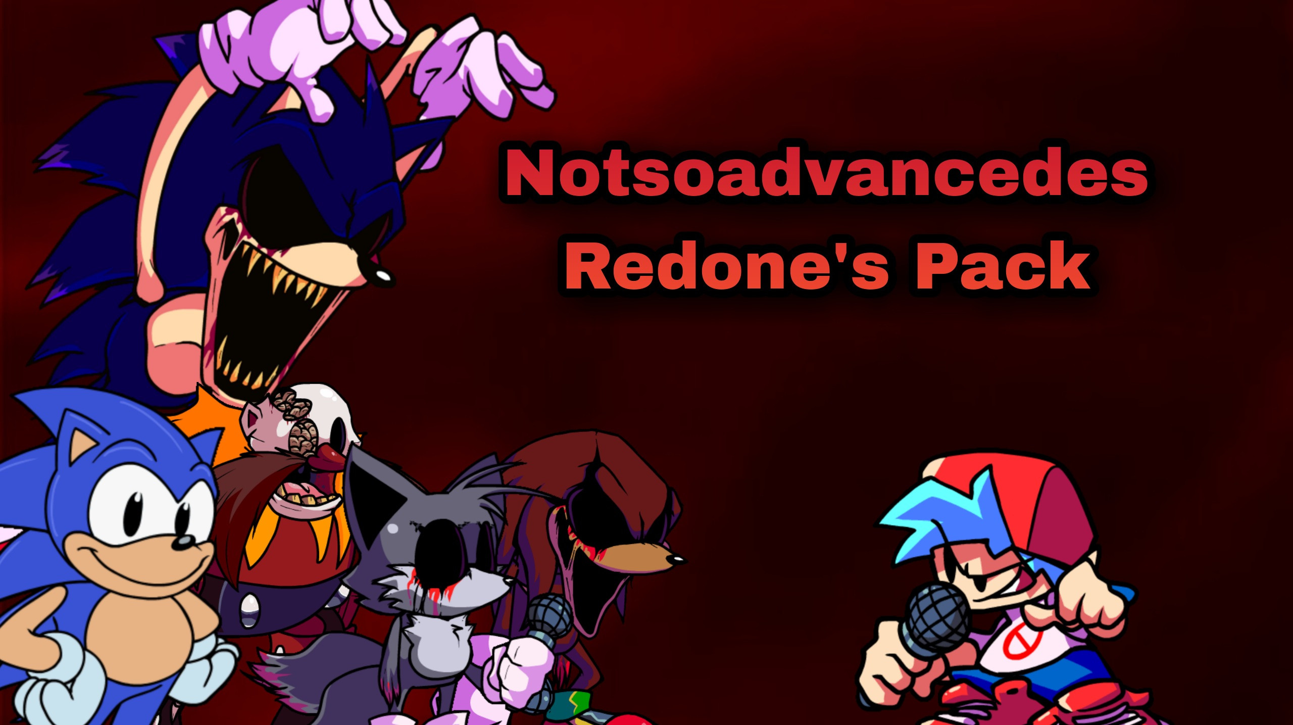 NotSoAdvances Redone's Pack Mod for Friday Night Funkin' | FNF Mods