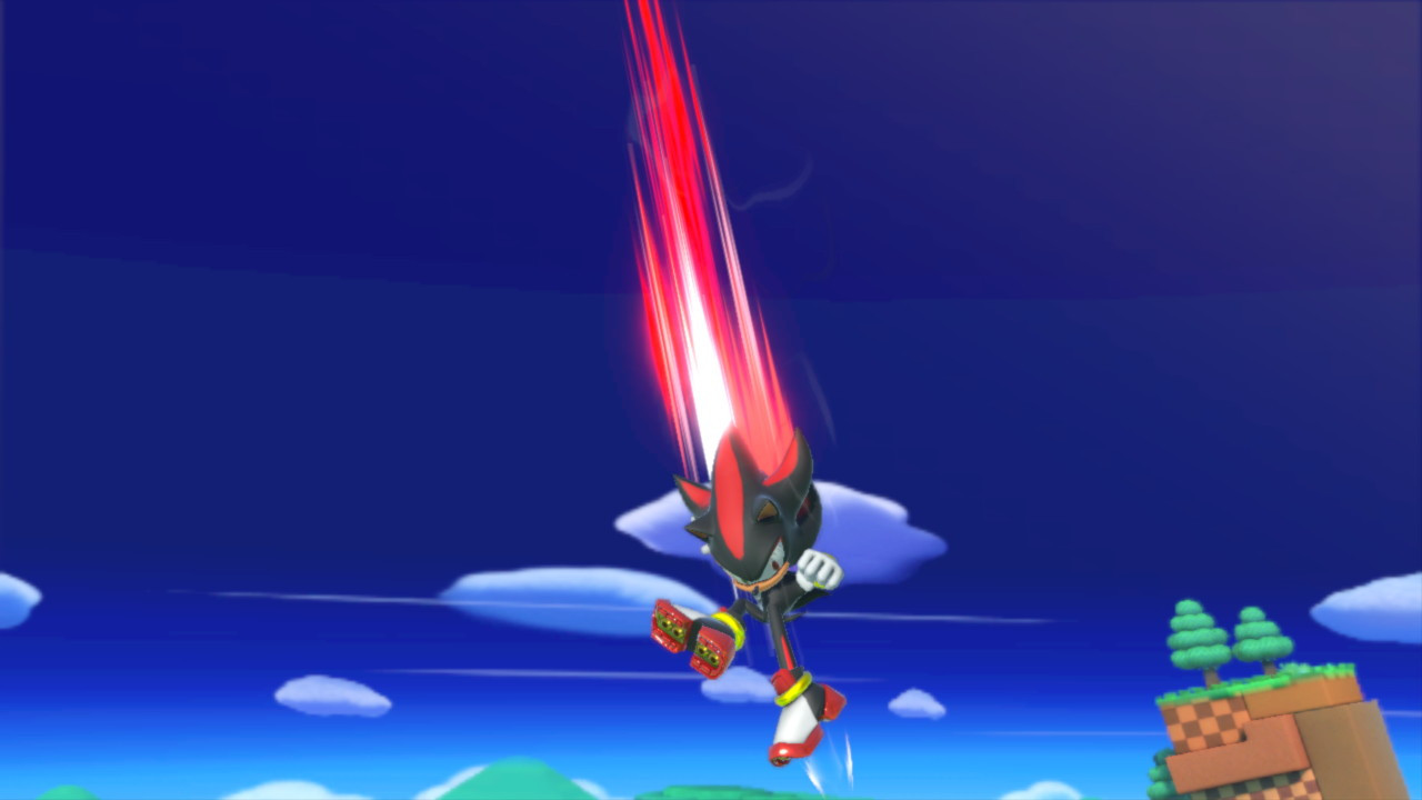 Sonic Red Effects Mod for Super Smash Bros. Ultimate | SSBU Mods