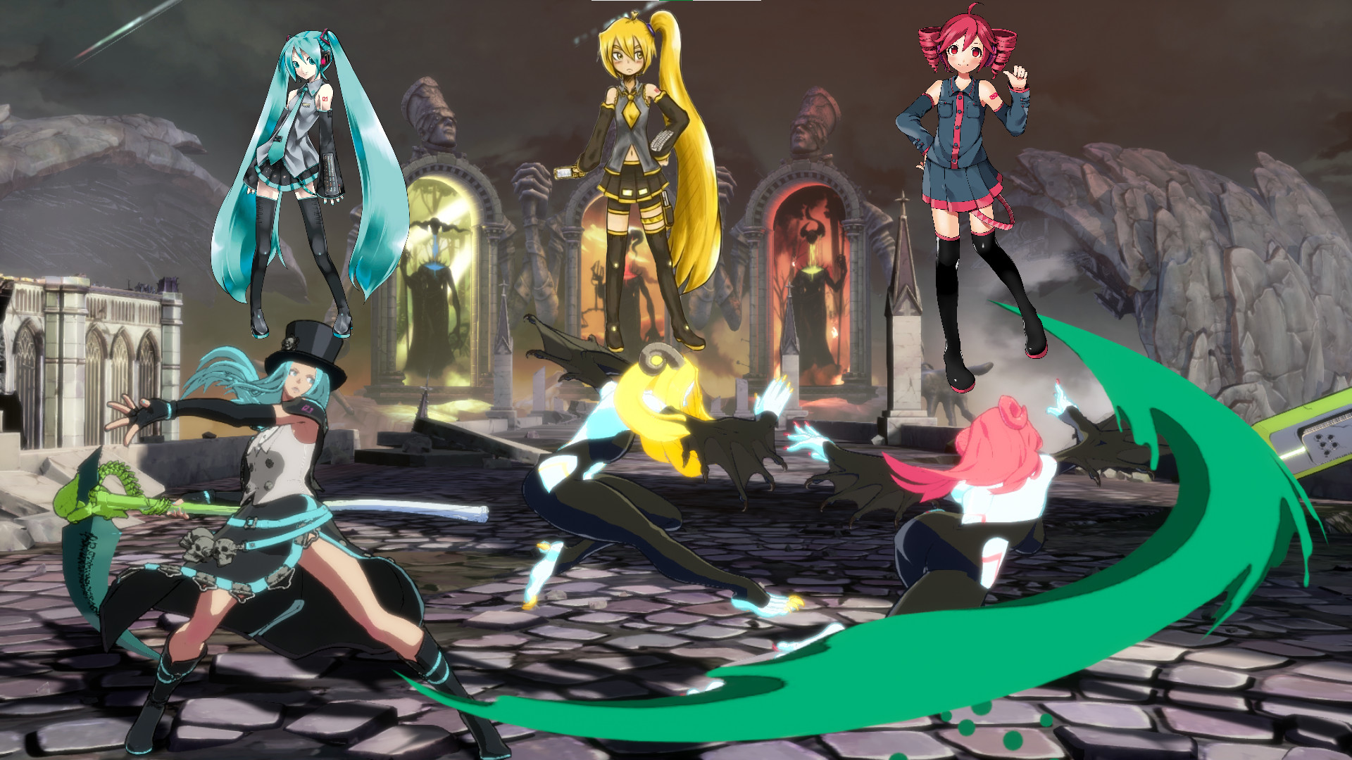 Hatsune Miku Testament Mod for GUILTY GEAR -STRIVE- | GGST Mods