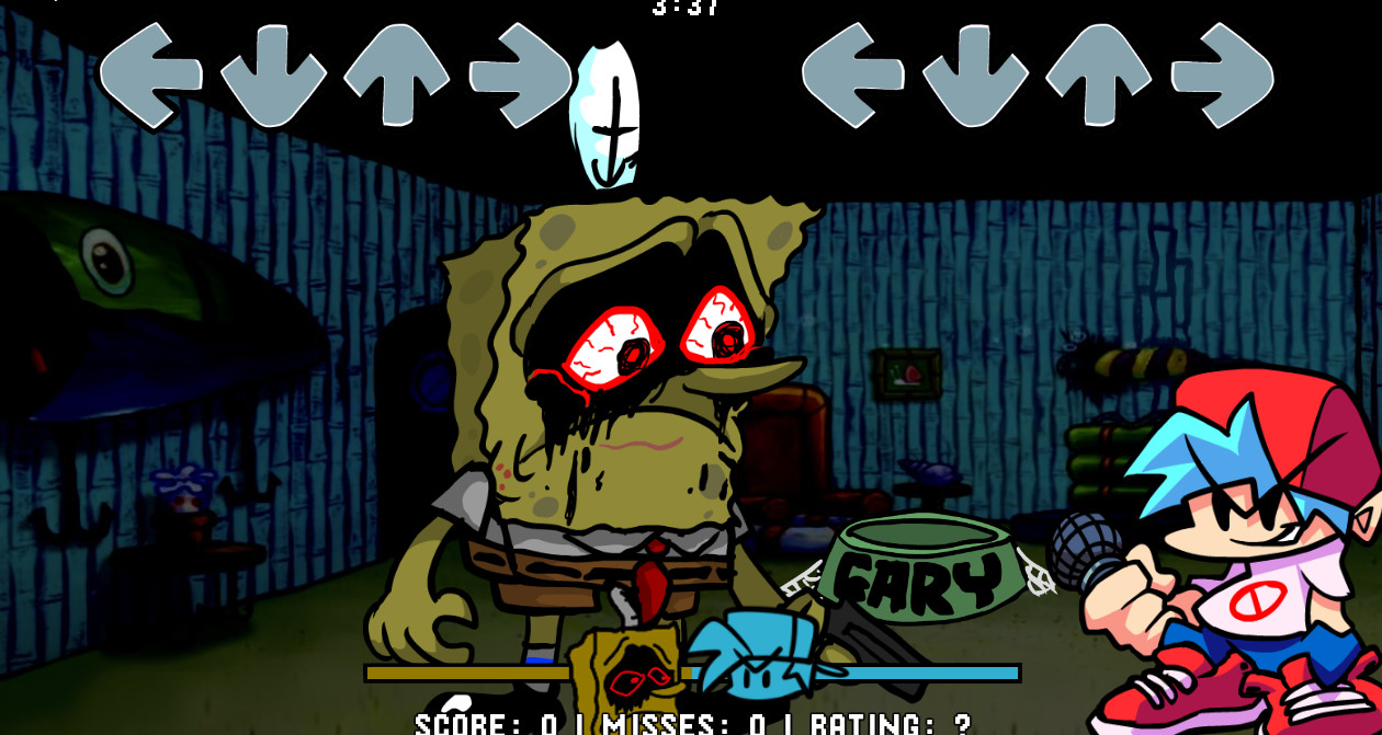 Red Mist Sponge bob cover mod (song by LeSlay yt) Mod for Friday Night ...