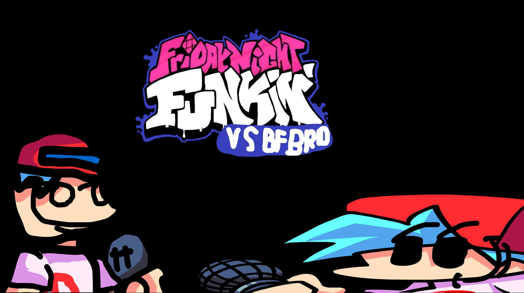 FNF' vs bf brother Mod for Friday Night Funkin' | FNF Mods