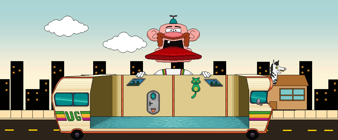 Uncle Grandpa - The UG RV (9.4/CMC+) Mod for Super Smash Bros. Crusade ...