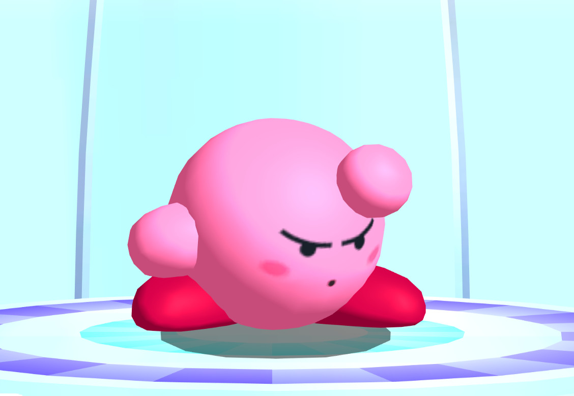 Angry face Emoji Kirby Mod for Kirby's Return to Dream Land | KRtDL Mods