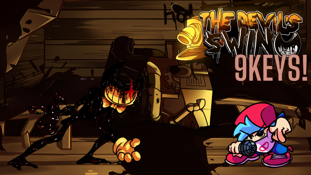 FNF: Devil Swing Insanity 9k Rechart! IMPOSSIBLE! [Friday Night Funkin'] [Mods]