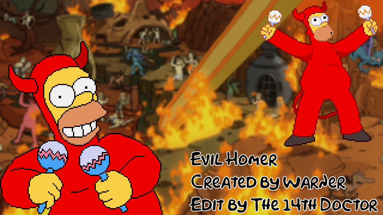 Evil Homer Edit Mod for M.U.G.E.N | MUGEN Mods