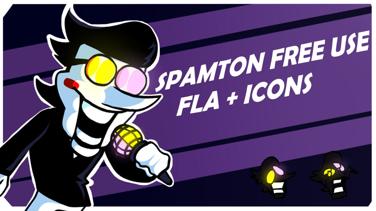 [Spamton] Free Use FNF (not playable character) Mod for Friday Night ...