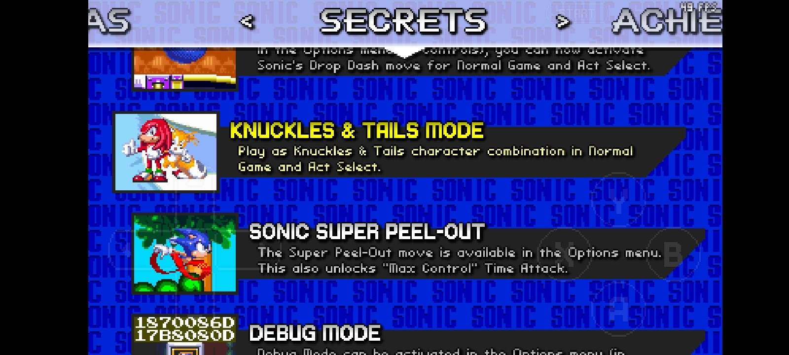 S3 A.I.R Completed Save Data 110%: Deluxe Edition Mod for Sonic 3 A.I.R ...