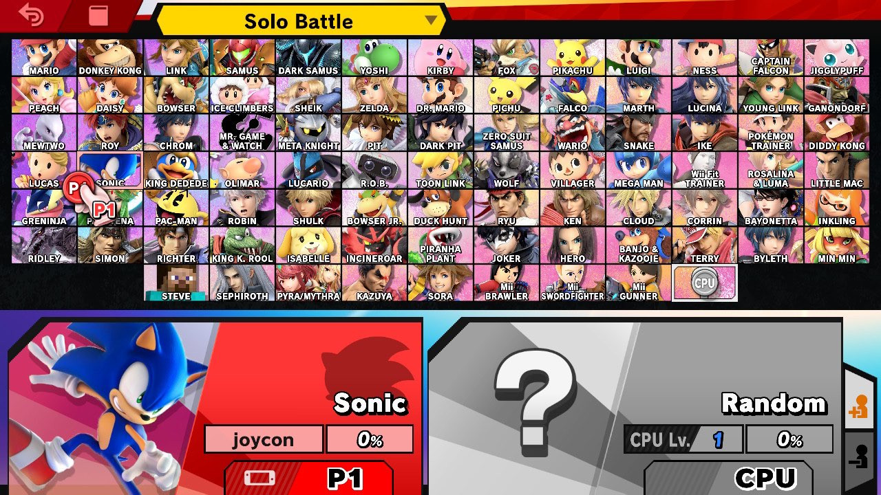 Frontiers Box Art UI for Sonic Mod for Super Smash Bros. Ultimate | SSBU Mods