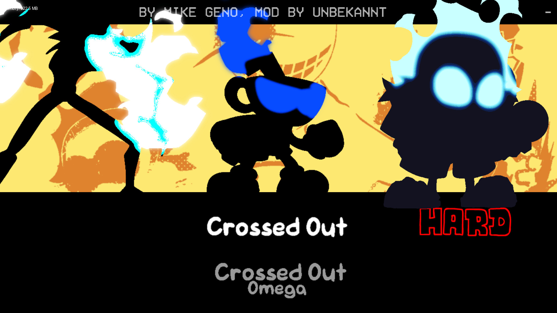 Crossed out - Fan game Mod for Friday Night Funkin' | FNF Mods