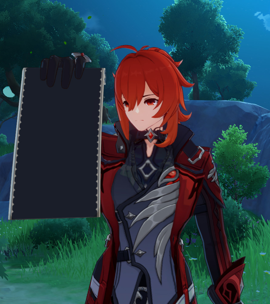 Female Diluc Mod for Genshin Impact | GI Mods