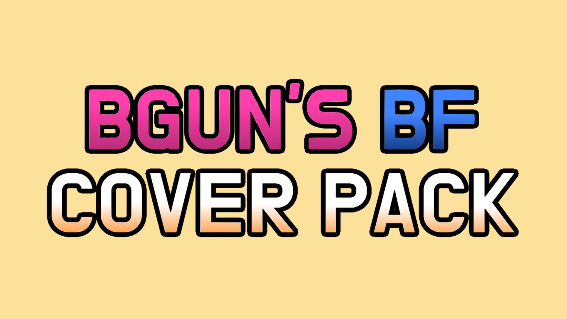 Bgun's BF Cover Pack [Customization Update!] Mod for Friday Night ...