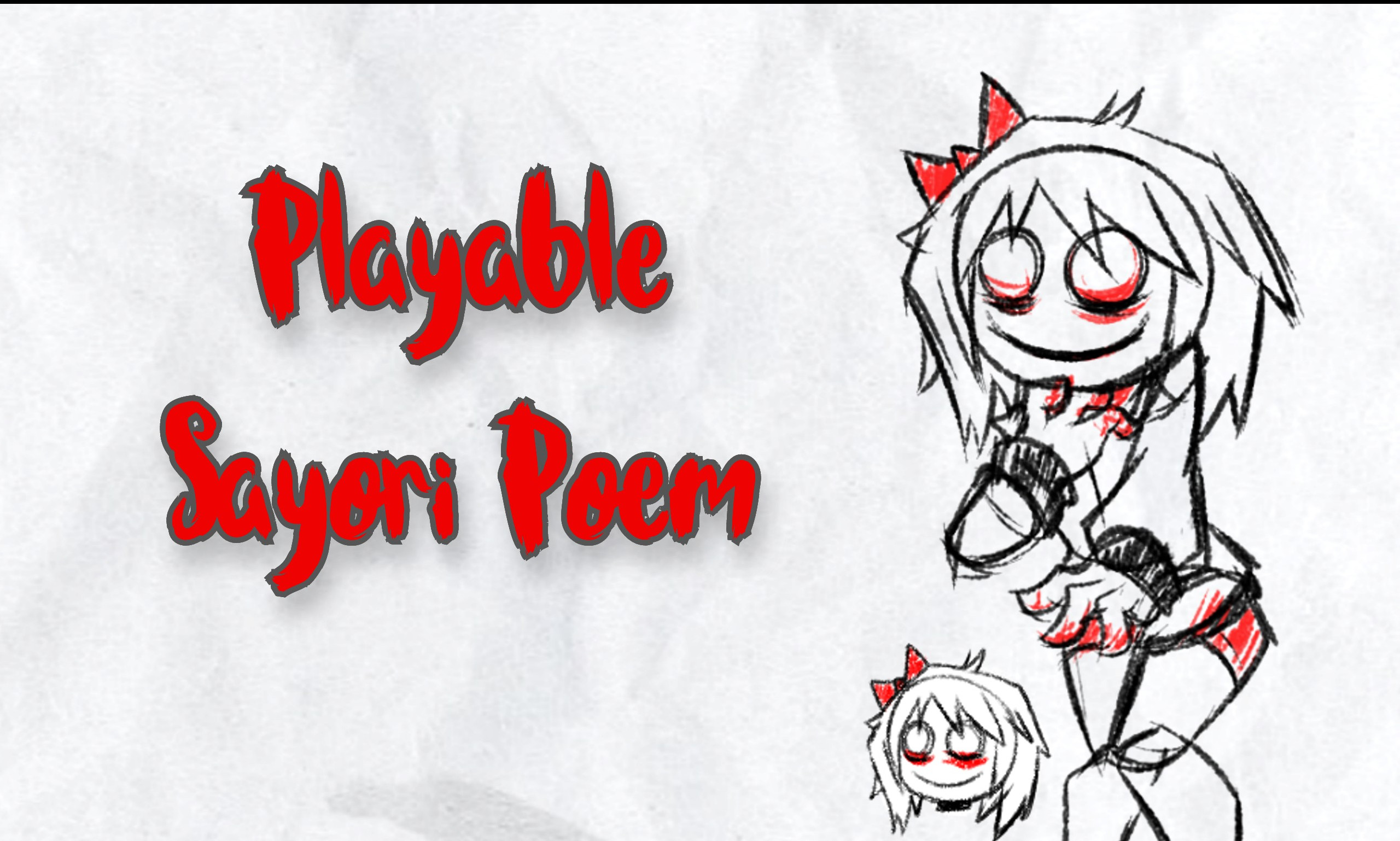 [SENSITIVE CONTENT] Playable Sayori Poem Mod for Friday Night Funkin ...