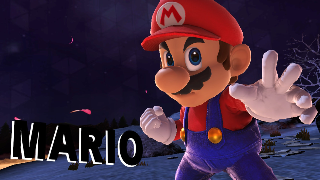 Mario Wallpaper Super Smash Mario Retextured [Super Smash Bros.