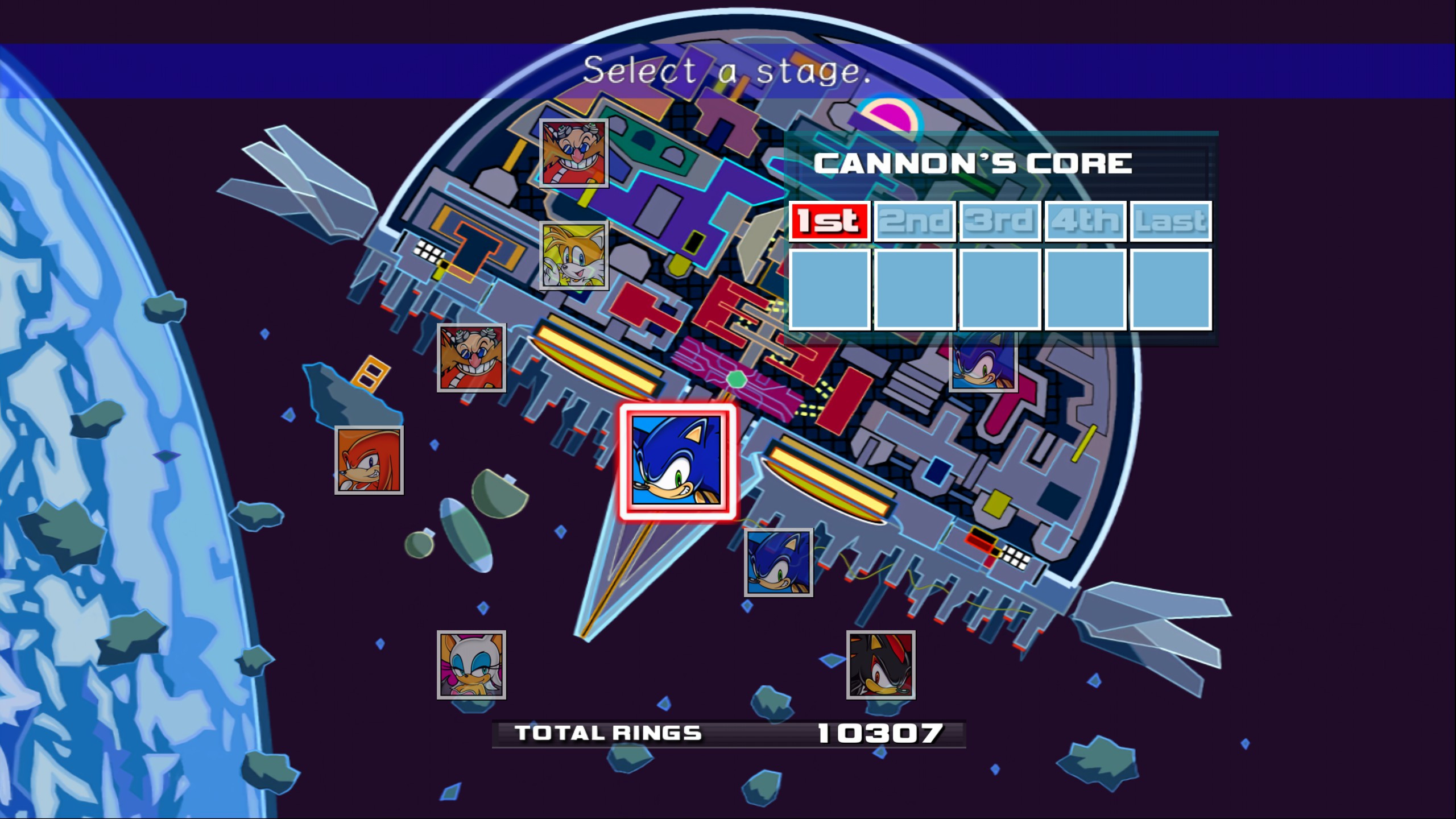 Unstretched Stage Select ARK Mod for Sonic Adventure 2 | SA2 Mods