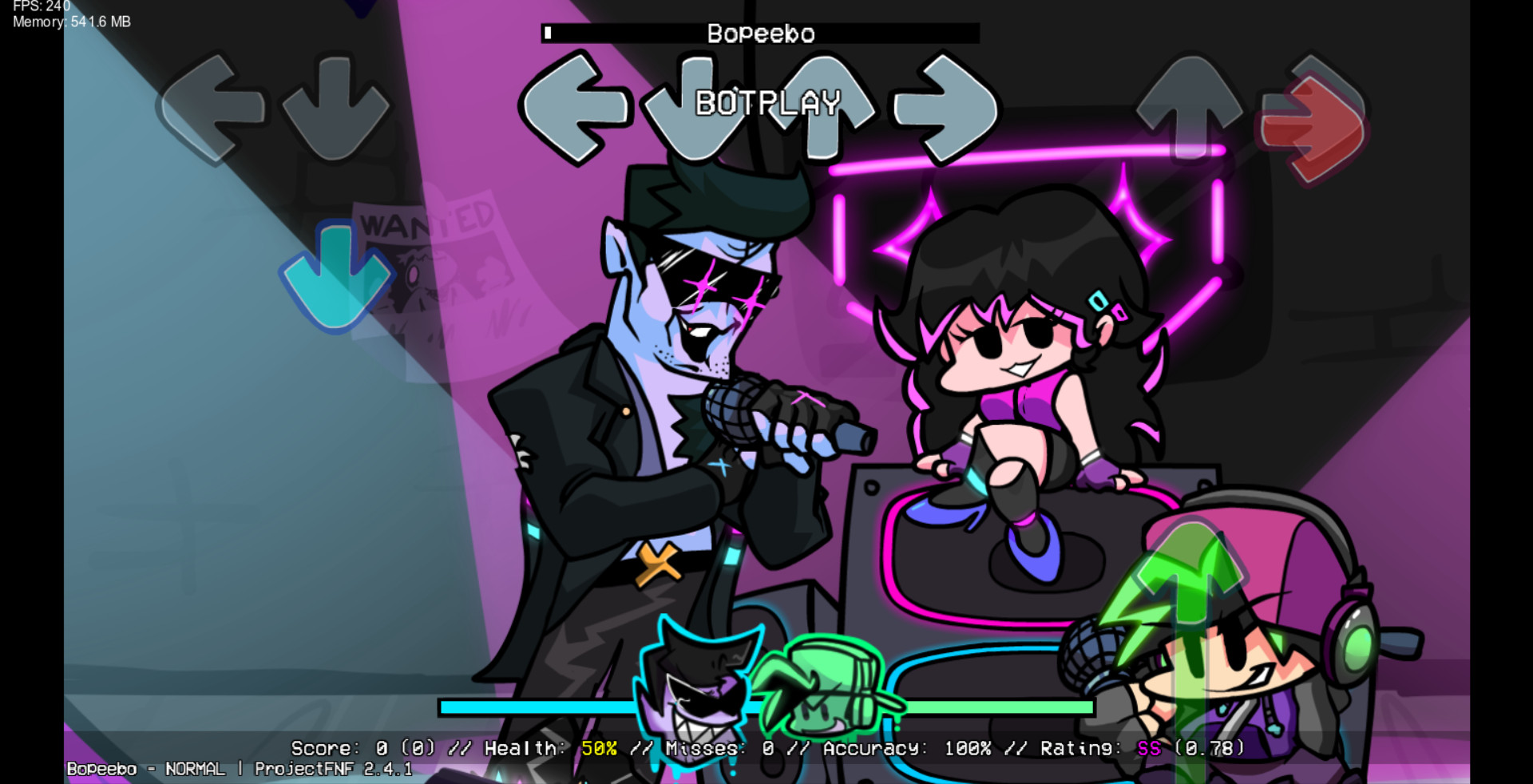 FNF-NEO Rechart(Spookeez demo) Mod for Friday Night Funkin' | FNF Mods