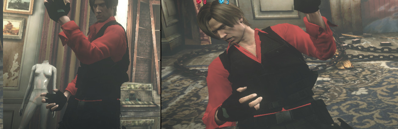 Coatless DMC Style Leon Mod for Resident Evil: Revelations 2 | RER2 Mods