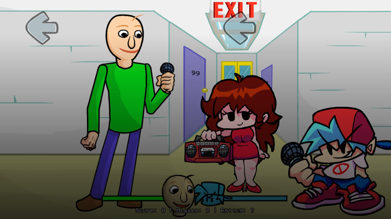 Friday Night Learnin' vs Baldi [Friday Night Funkin'] [Mods]