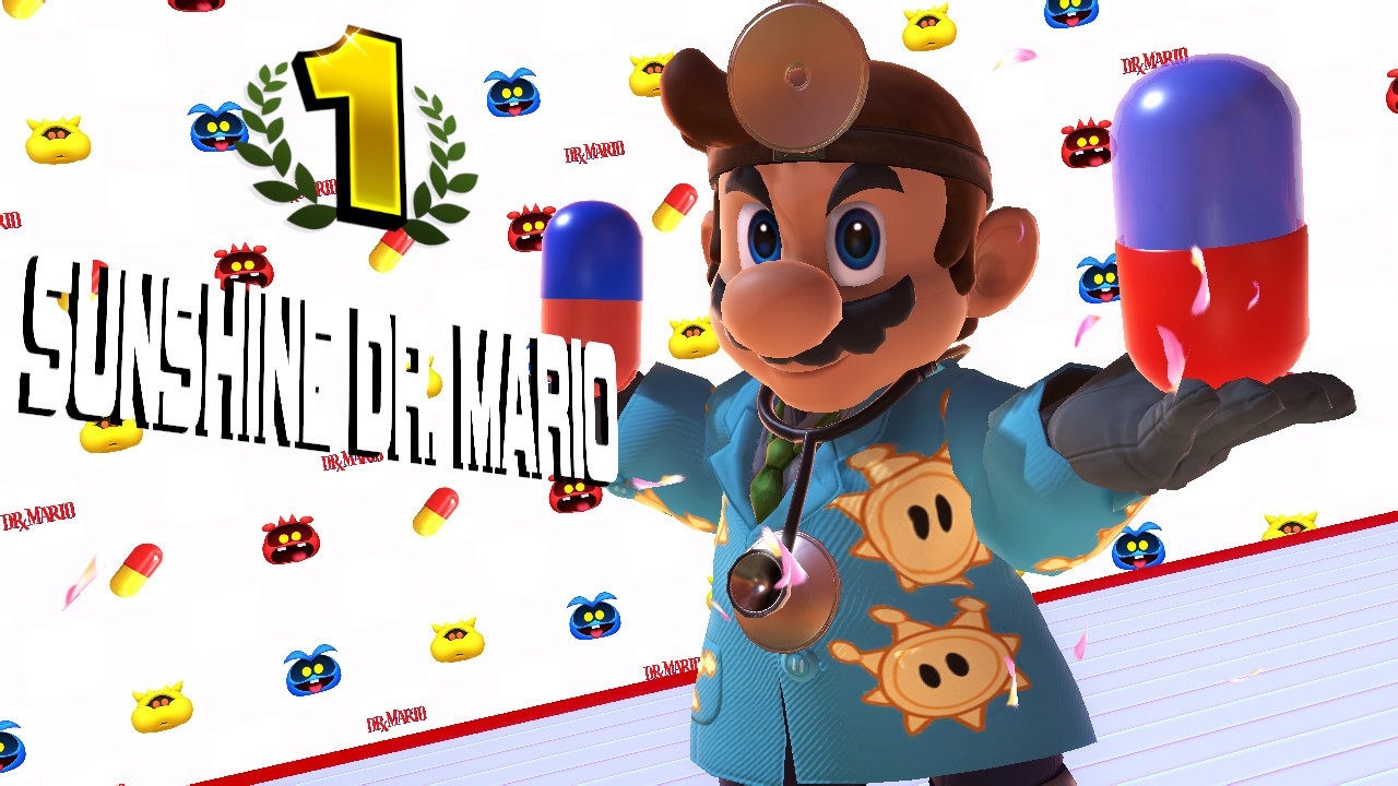 Dr Mario Results Screen [super Smash Bros Ultimate] [mods]