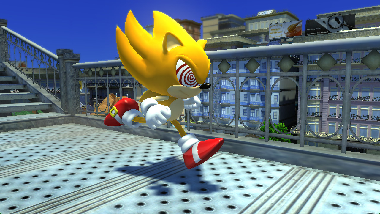 Fleetway Super Sonic Mod for Sonic Generations (2011) | Gens Mods