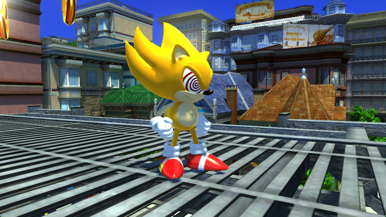 Fleetway Super Sonic Mod for Sonic Generations (2011) | Gens Mods