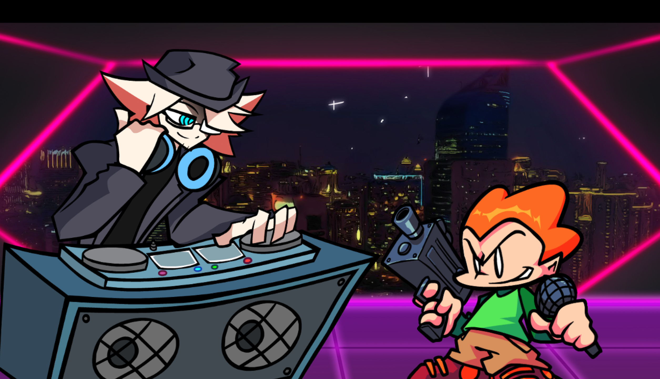 Pico sings First Town Mod for Friday Night Funkin' | FNF Mods