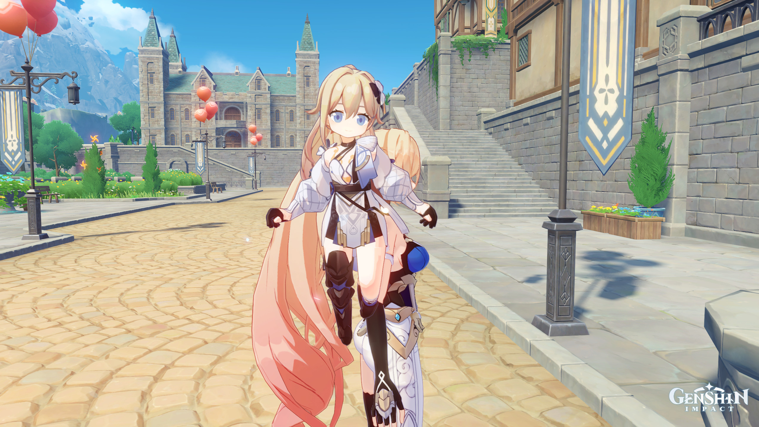 HI3rd Durandal Blade ELF over Paimon Mod for Genshin Impact | GI Mods