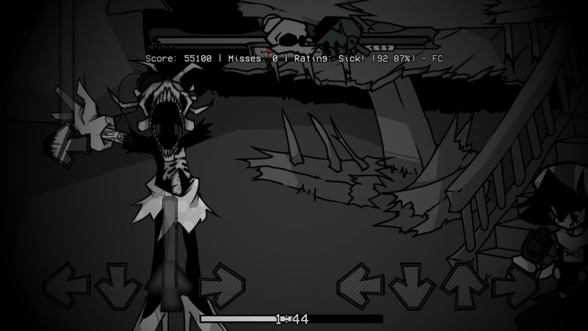 Mid Night Suffering V1 Mod for Friday Night Funkin' | FNF Mods