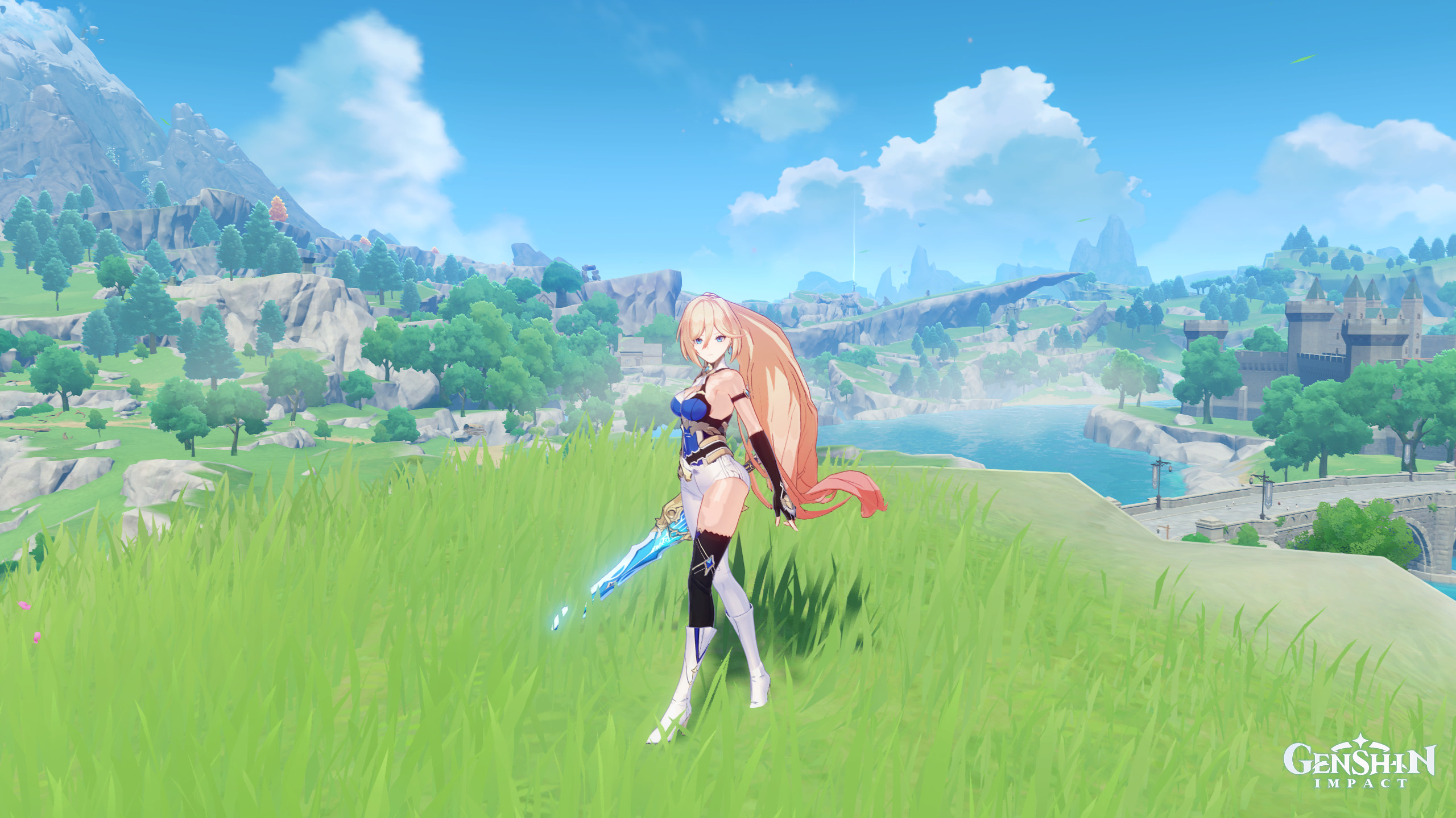 HI3rd Durandal Dea Anchora over Eula Mod for Genshin Impact | GI Mods