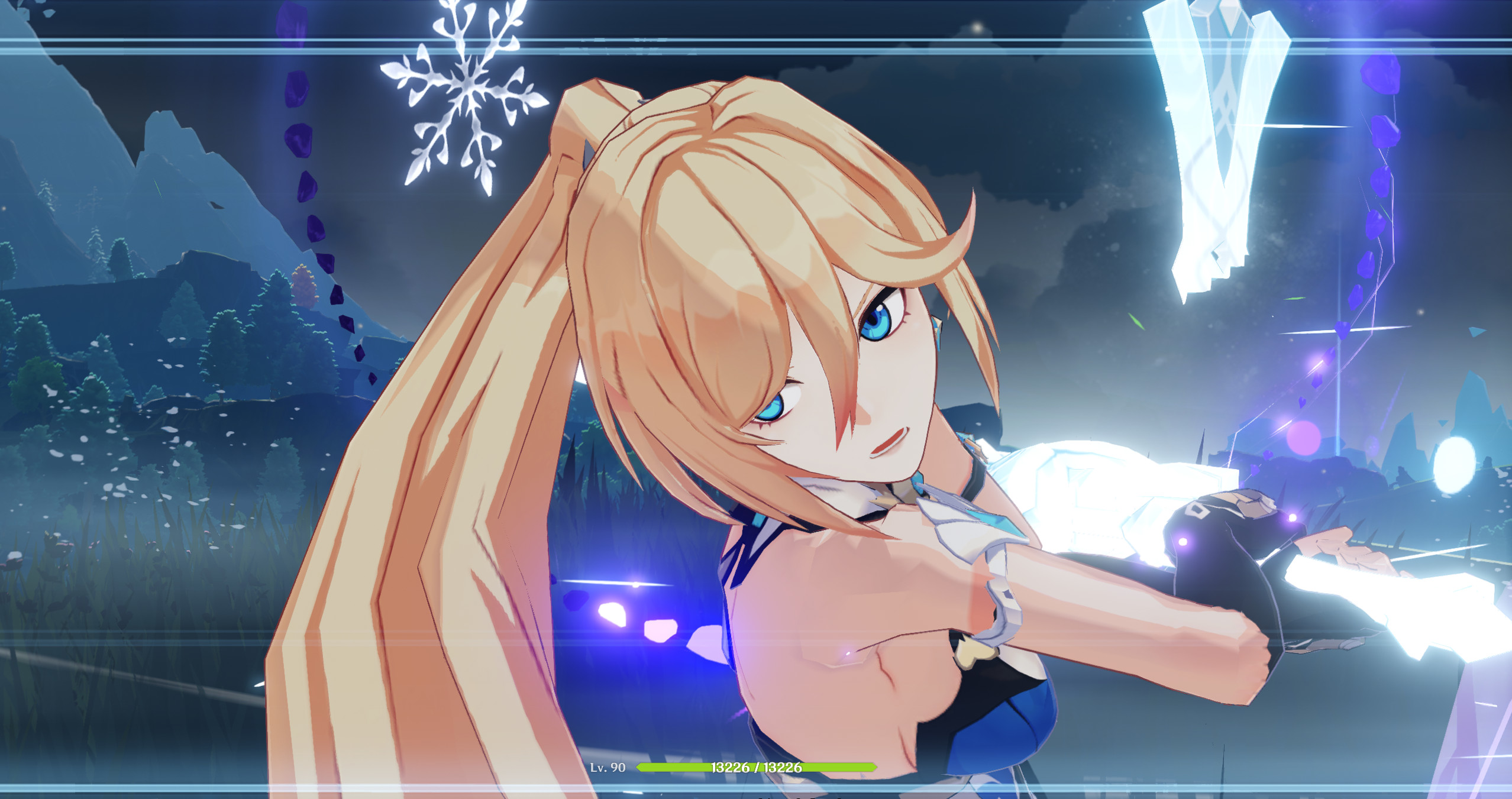 HI3rd Durandal Dea Anchora over Eula Mod for Genshin Impact | GI Mods