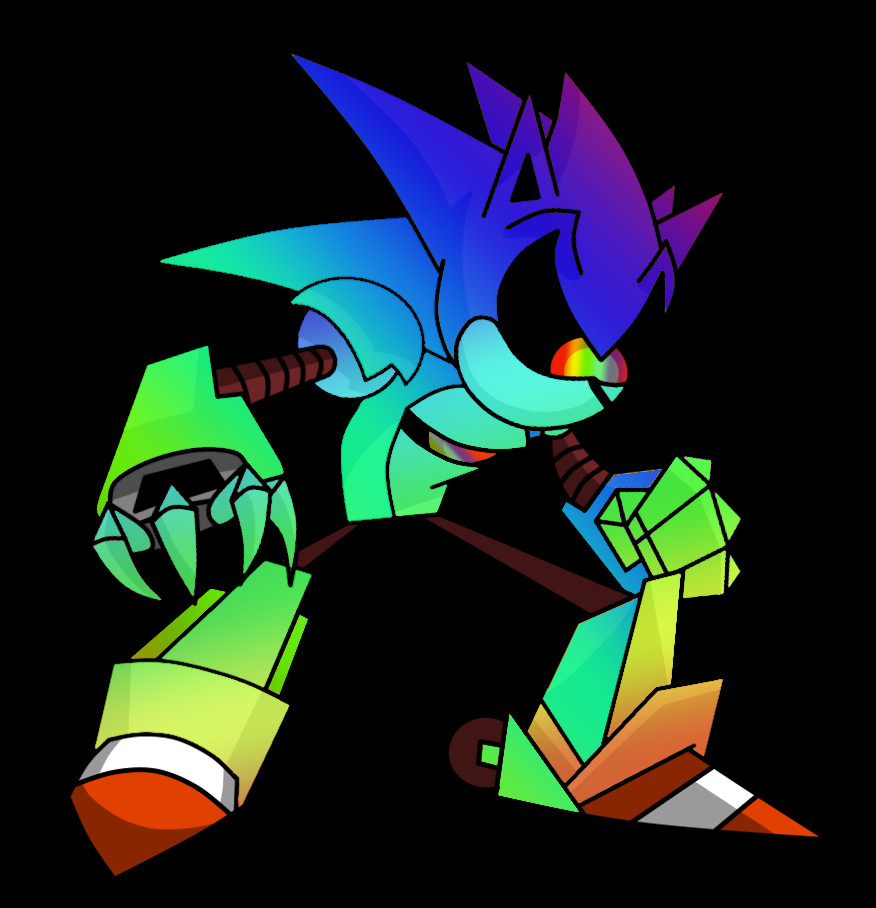 Mecha Sonic's Hyper Doomsday 1.1 Mod for Friday Night Funkin' | FNF Mods