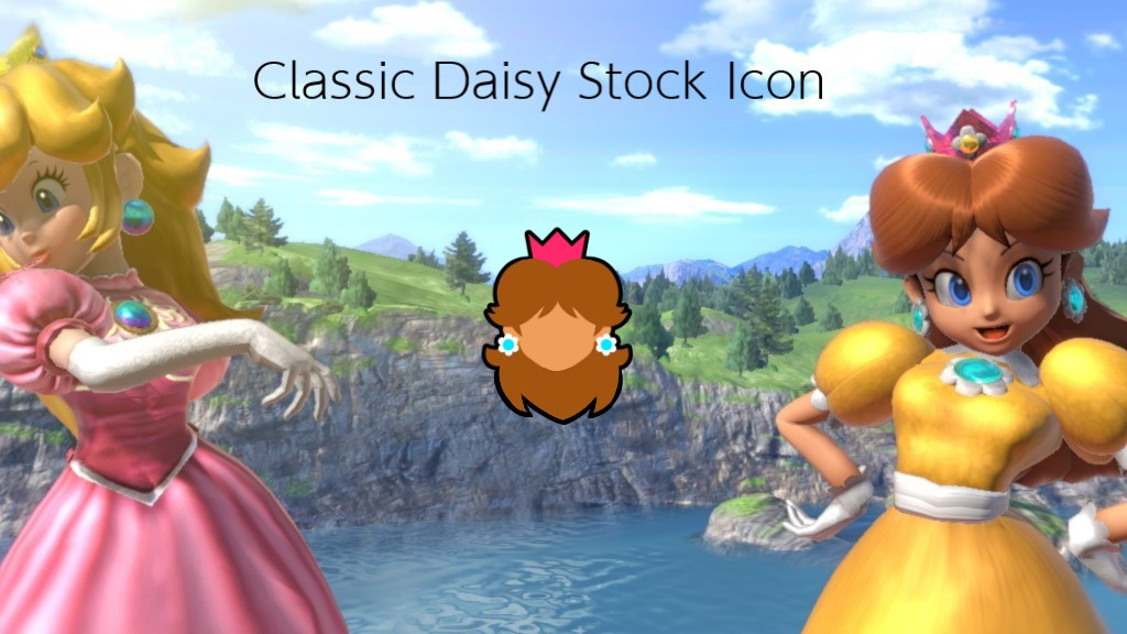 Classic Daisy Stock Icon Mod for Super Smash Bros. Ultimate | SSBU Mods