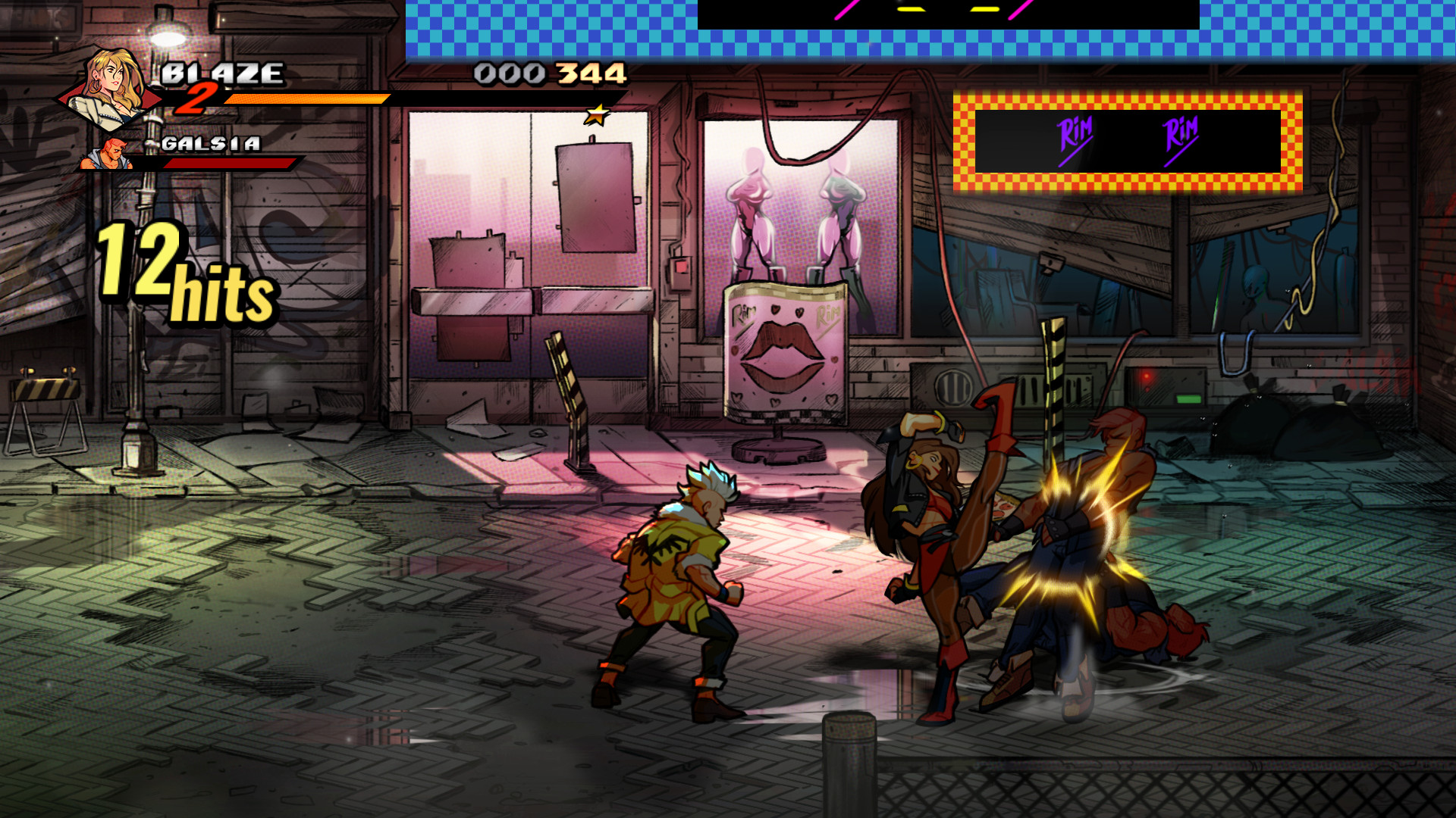 Blaze: Pantyhose throwback to SoR2 Mod for Streets of Rage 4 | SOR4 Mods