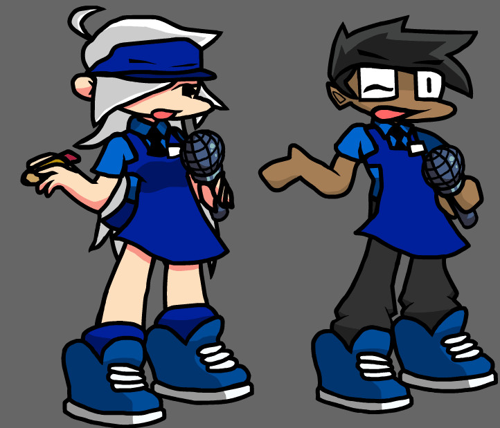 SSN:Lovebirds in Cole-verse Sprites [Friday Night Funkin'] [Mods]