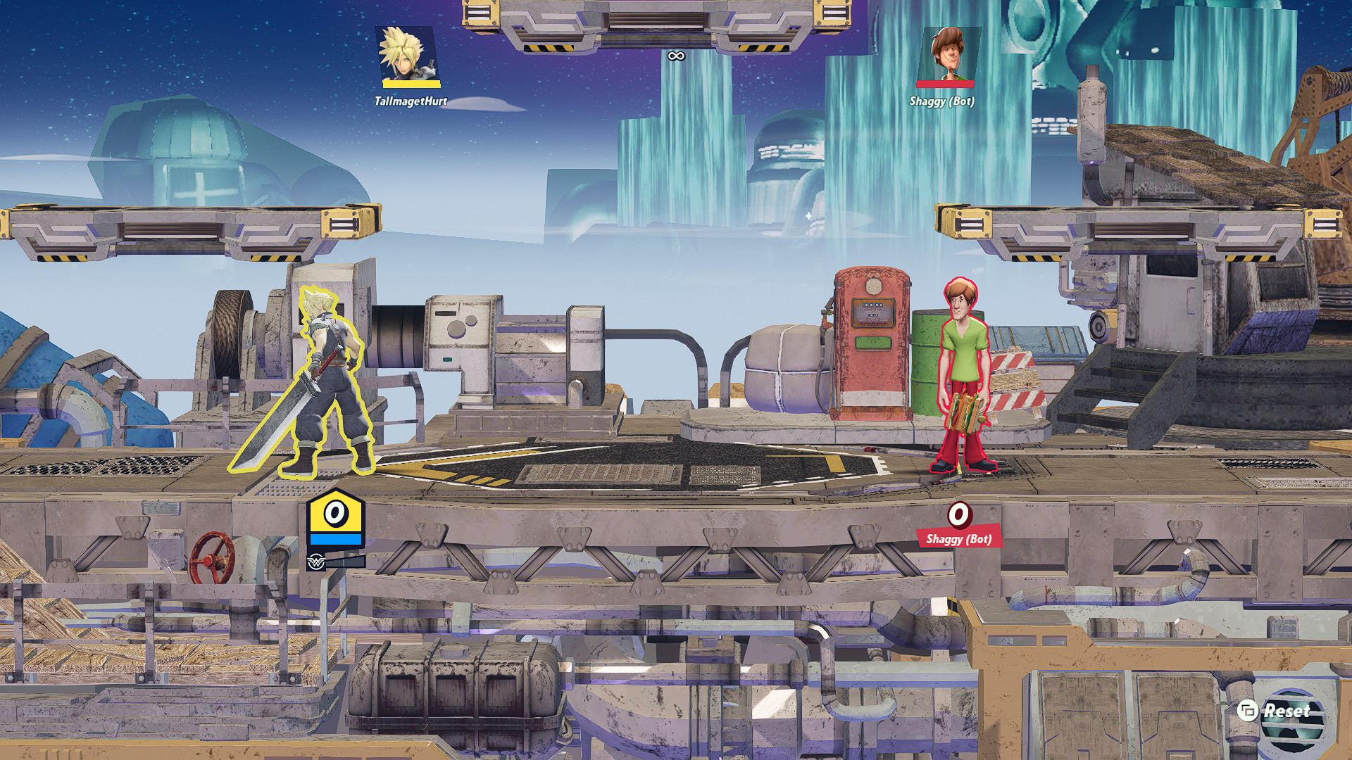 (SSBU) Cloud Over Wonder Woman Mod for MultiVersus | MVS Mods