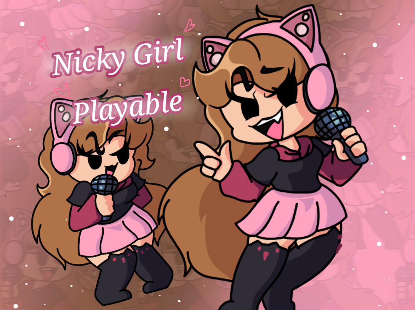 NickyGirl playable for pysch [Friday Night Funkin'] [Mods]