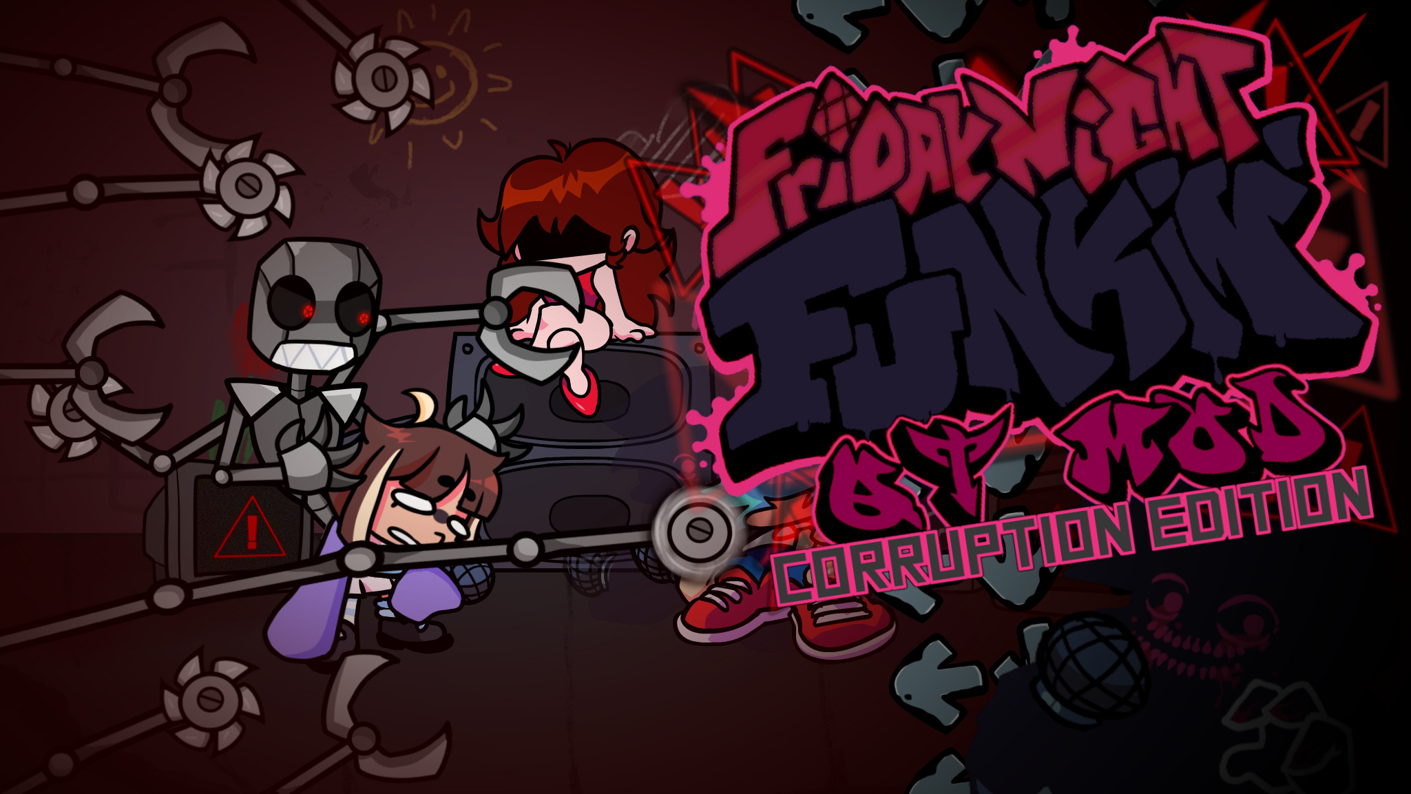 FNF': Vs QT - Corruption Edition [Friday Night Funkin'] [Mods]