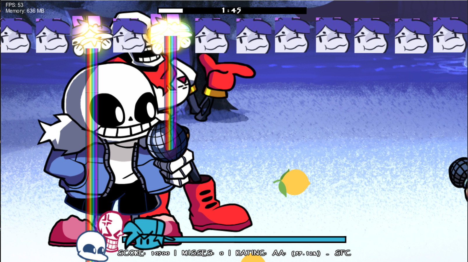 aus_si note skin Mod for Friday Night Funkin' | FNF Mods