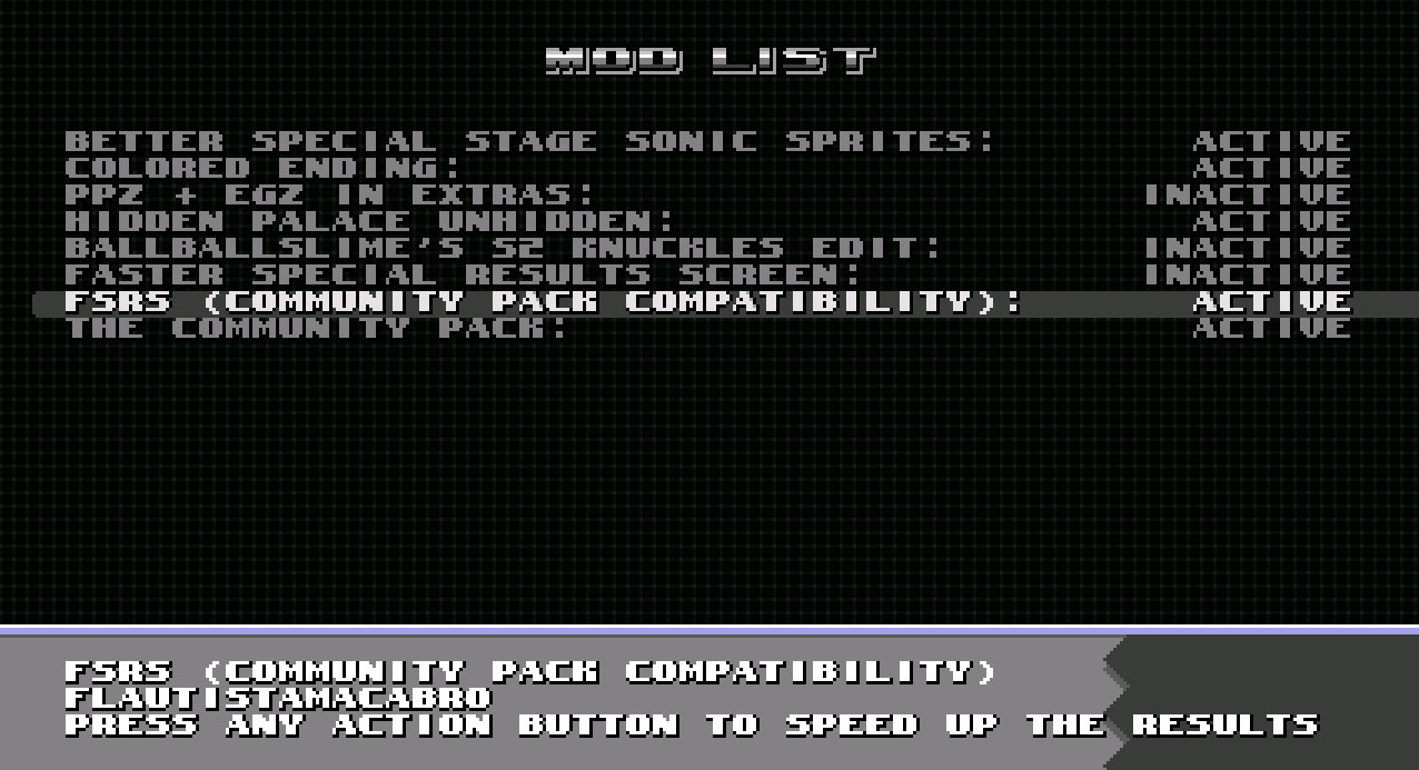 Faster/"Skip" Special Results Screen Mod for Sonic The Hedgehog 2 Absolute | S2A Mods